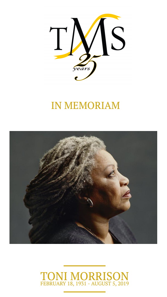 The Official Website of The Toni Morrison Society